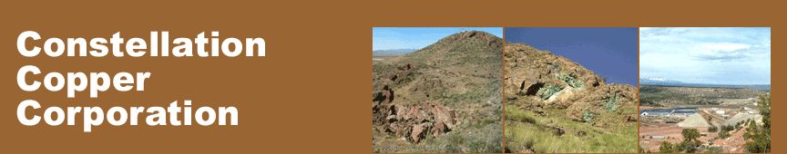 Constellation Copper Corp: TSX: CCU